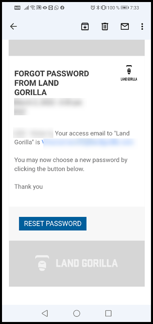 Reset Password – Inspections