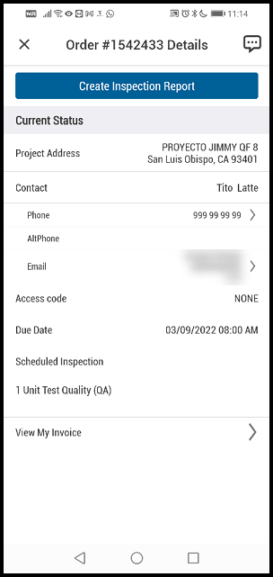 Creating Inspections (Mobile Version) – Inspections
